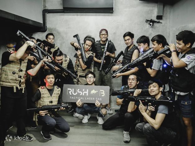 Rush B Laser Game Experience in Bangkok - Klook United Kingdom