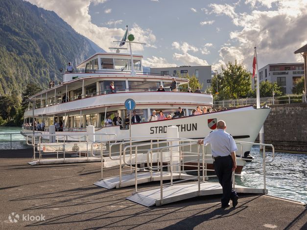 Boat Cruise in Interlaken Unlimited Day Pass - Klook