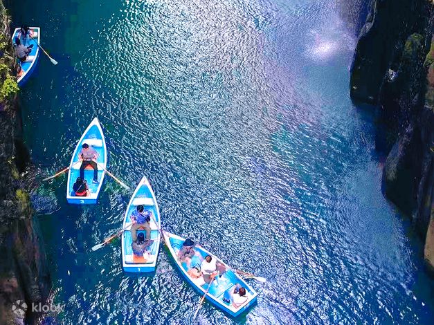 [Aso Boy Train Experience/Takachiho Cruise Experience] Takachiho Gorge + Kusasenri + Mt. Aso ...