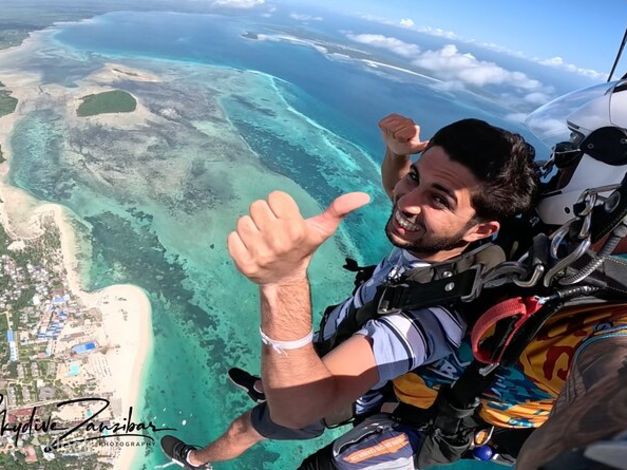 Experience the Thrill of Tandem Skydiving with Skydive Zanzibar - Klook ...
