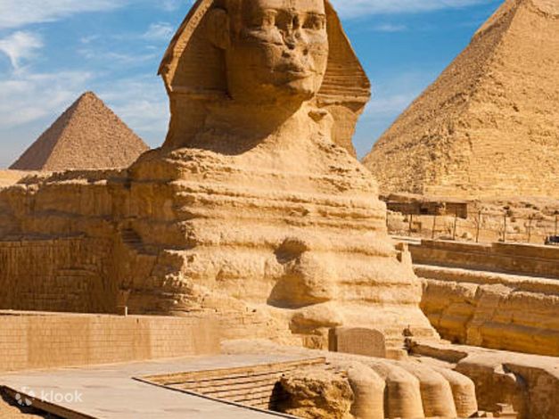 Exploring Giza Pyramids, the Sphinx and the Treasures of Cairo - Klook ...