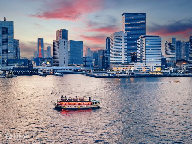 [Tokyo Bay Yakatabune Cruise & Sightseeing Bus] Special one-day tour in ...