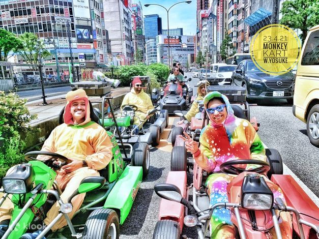 1 Hour Join In Karting in Monkey Kart SHINJUKU - Klook United States