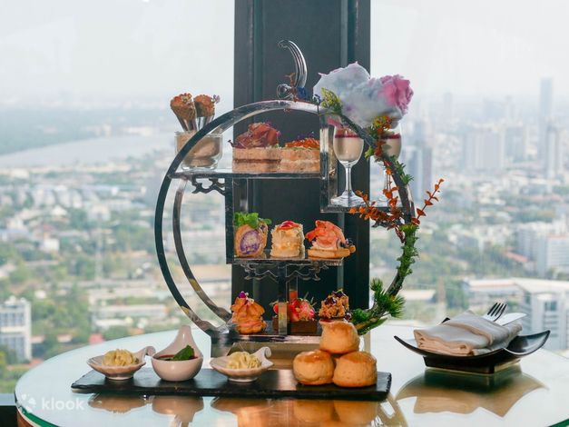 Weekend Afternoon High Tea at Vertigo TOO at Banyan Tree Bangkok ...