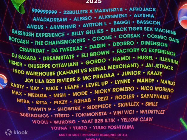 Electric Daisy Carnival (EDC) Thailand 2025 - Klook