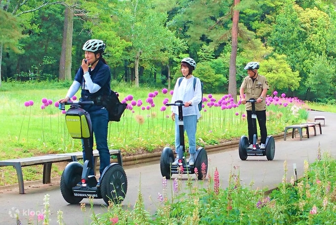 Saitama Forest Park Segway Tour in Musashi-Kyuryo National Government ...