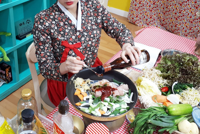 Korean Full-Course Meal Cooking Class with Local Market Experience in ...