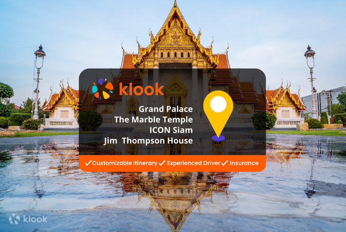 6 To 10 Hours Private Bangkok Car Charter by TTD - Klook Australia