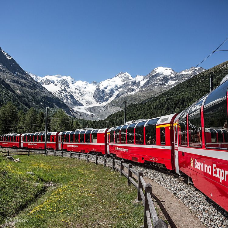 Train Milan St Moritz