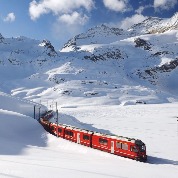 Train Milan St Moritz