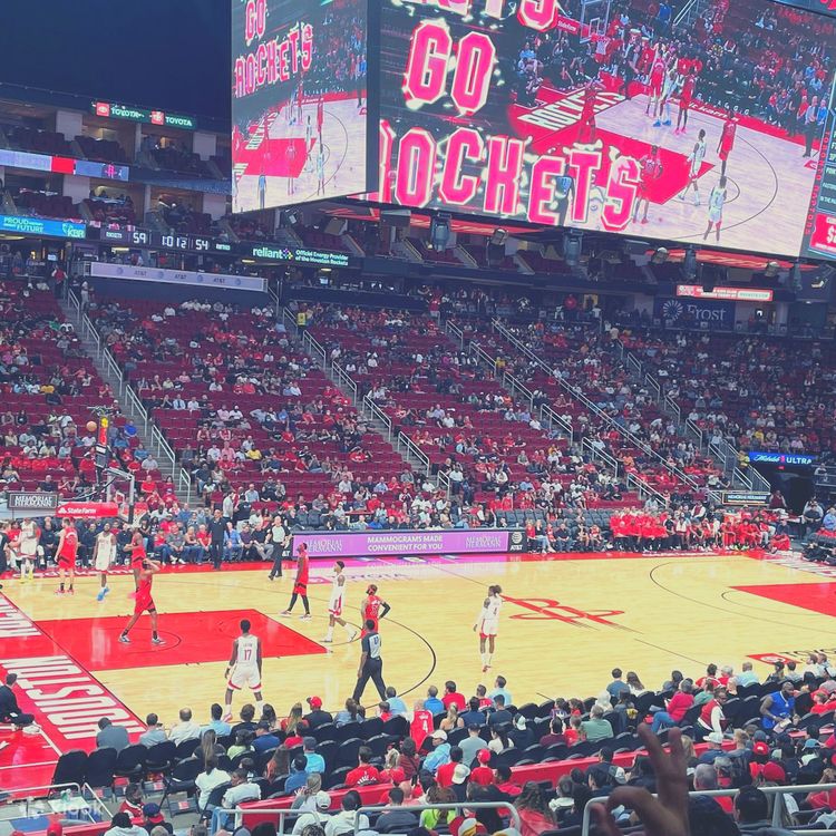 Rockets Basketball Floor