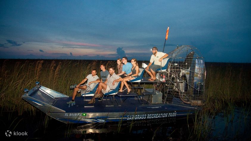 Gator Nights Everglades Nighttime Airboat Adventure in Fort Lauderdale ...