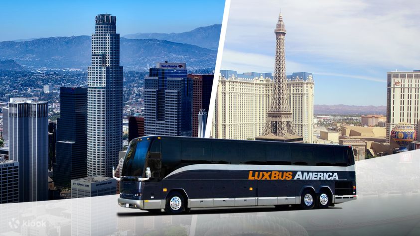 Shared Luxury Coach Transfers from Los Angeles to Las Vegas by Lux Bus ...