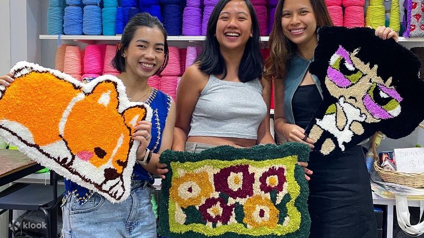 Singapore Rug Tufting Workshop by About You Studio - Klook Singapore