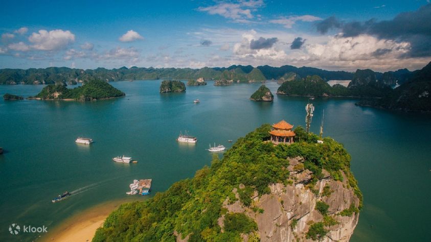 Luon Cave and Titop Island Full Day Tour in Halong Bay, Vietnam - Klook ...
