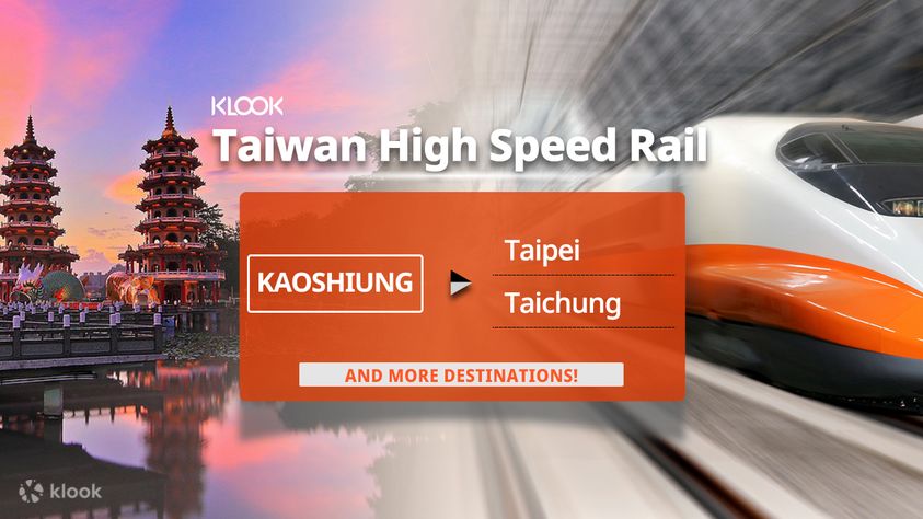 Taiwan THSR One Way Ticket Discounts - Klook United Kingdom