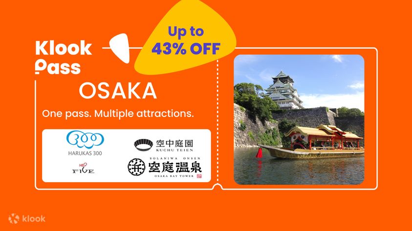 Klook Osaka Multi Attractions Pass [Bundle & save!] - Klook Australia