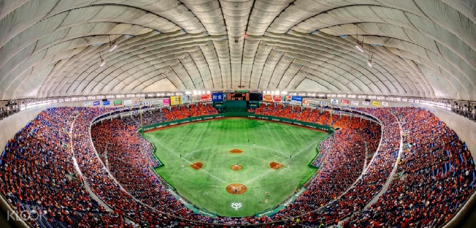 Tokyo Yomiuri Giants Baseball Match Ticket
