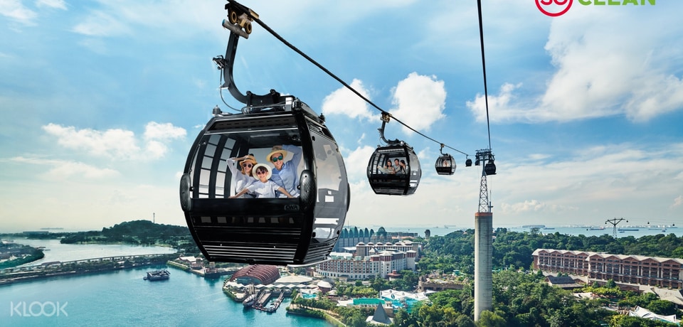 บัตรโดยสารกระเช้าลอยฟ้าสิงคโปร์ (Singapore Cable Car Skypass)
