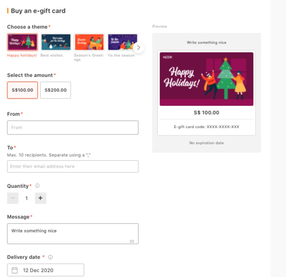 Klook E-Gift Cards: The Perfect Gift For Anyone! - Klook Travel Blog