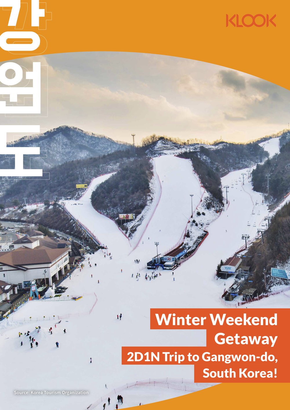 Experience A Winter Weekend Getaway With Klook's 2 Day 1 Night Gangwon ...