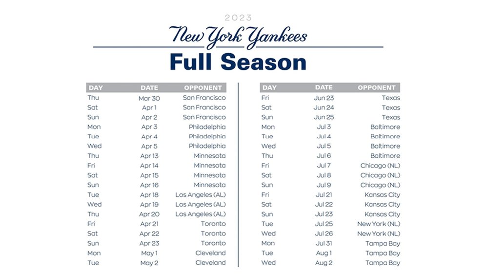 Get Ready to Cheer: Score Your 2023 New York Yankees Home Game Tickets ...