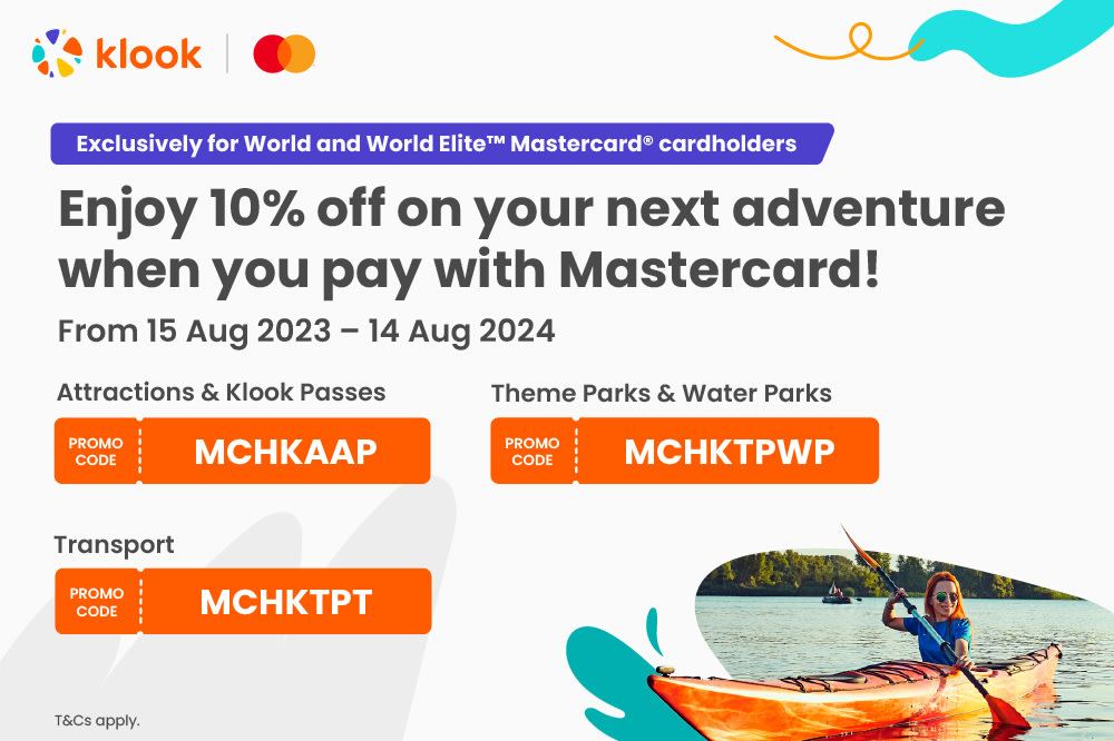 Klook Promo Codes 2024 : Latest Deals and Offers in Hong Kong - Klook ...