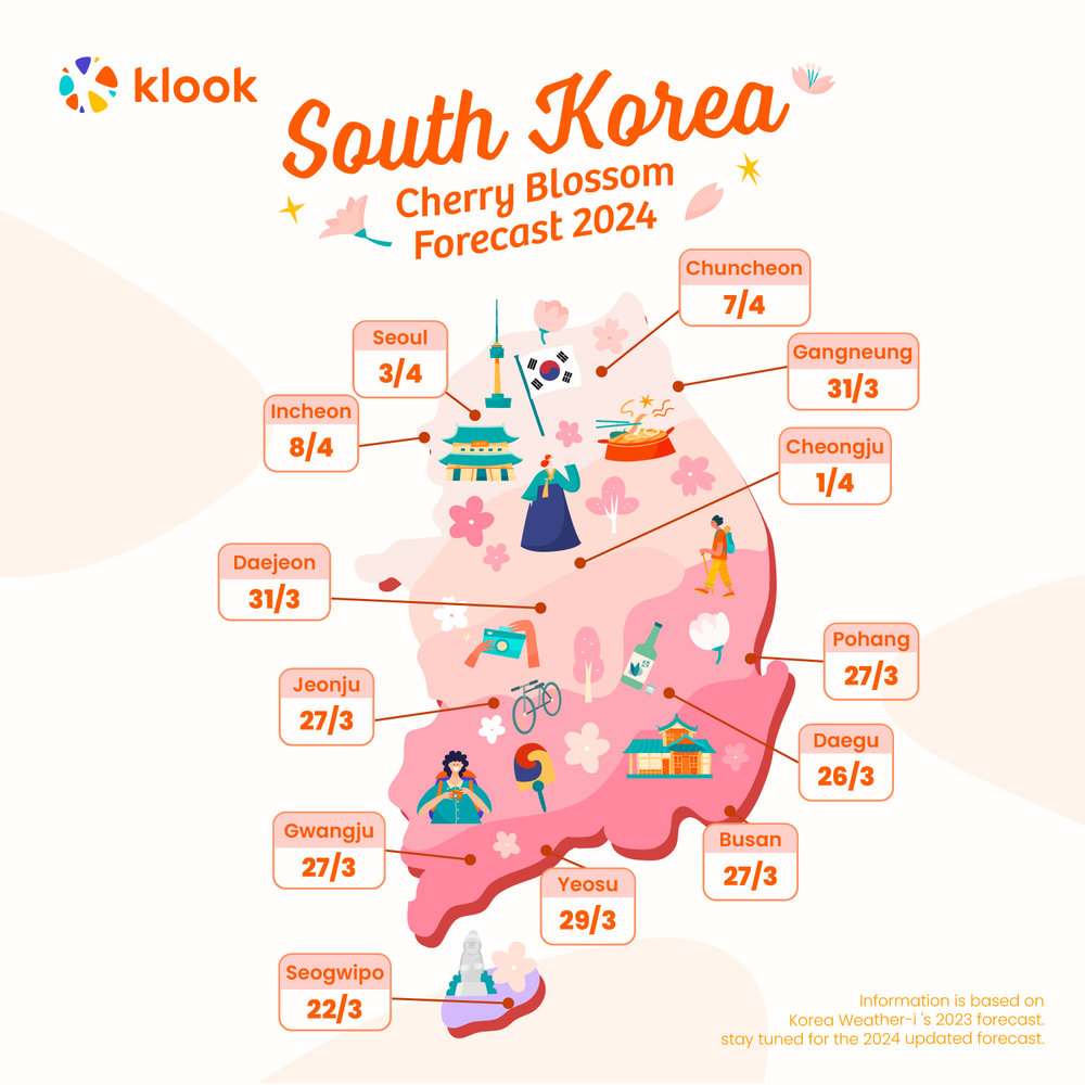 Your Guide to Korea’s Spring Season 2024: Festivals, Weather, Food, and ...