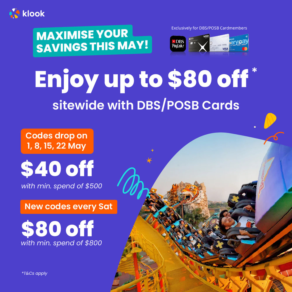 Klook Promo Codes May 2024: Up to $80 Off Sitewide, 50% Natureland Spa ...