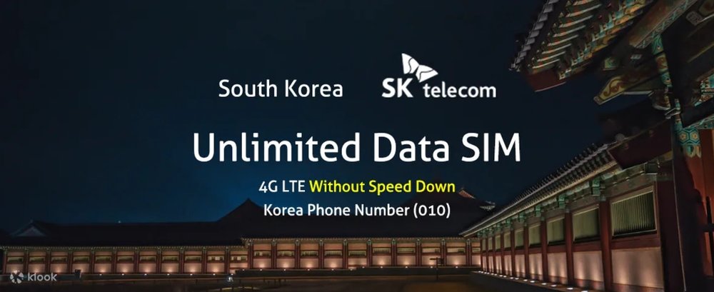 韓國電話卡推薦 | 14款韓國上網卡 sim卡低至$6.1/日！韓國eSIM/Sim卡/漫遊電話卡比較 - Klook旅遊網誌