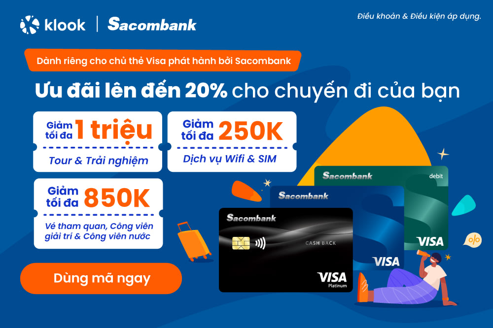 15 Mẹo Săn Voucher Klook & Mã Giảm Giá Klook Tháng 09/2024 - Klook Blog