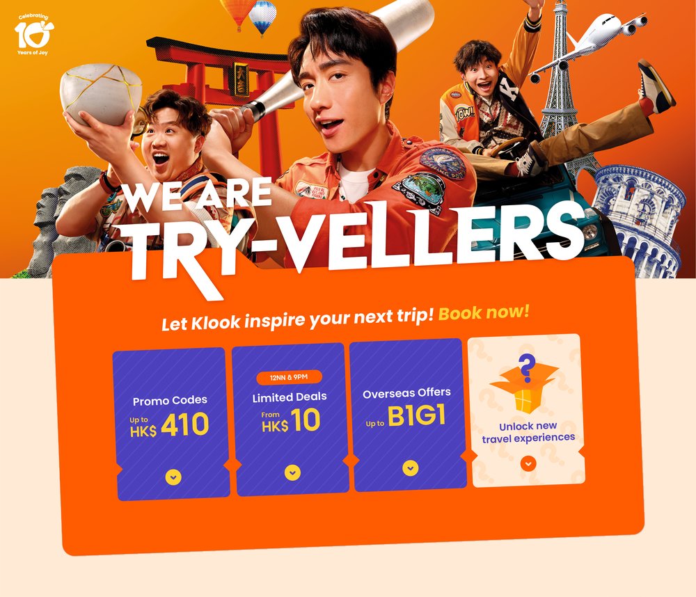 Klook Promo Codes 2024 : Latest Deals and Offers in Hong Kong - Klook ...