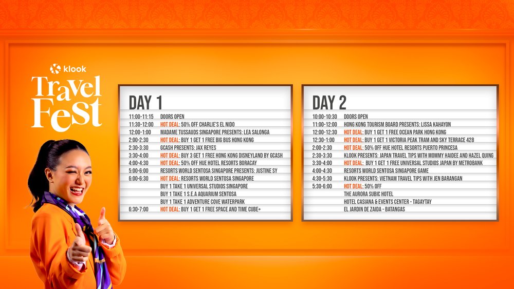 Check-In To Klook Travel Fest 2024: Where To Go, What to Expect, and ...
