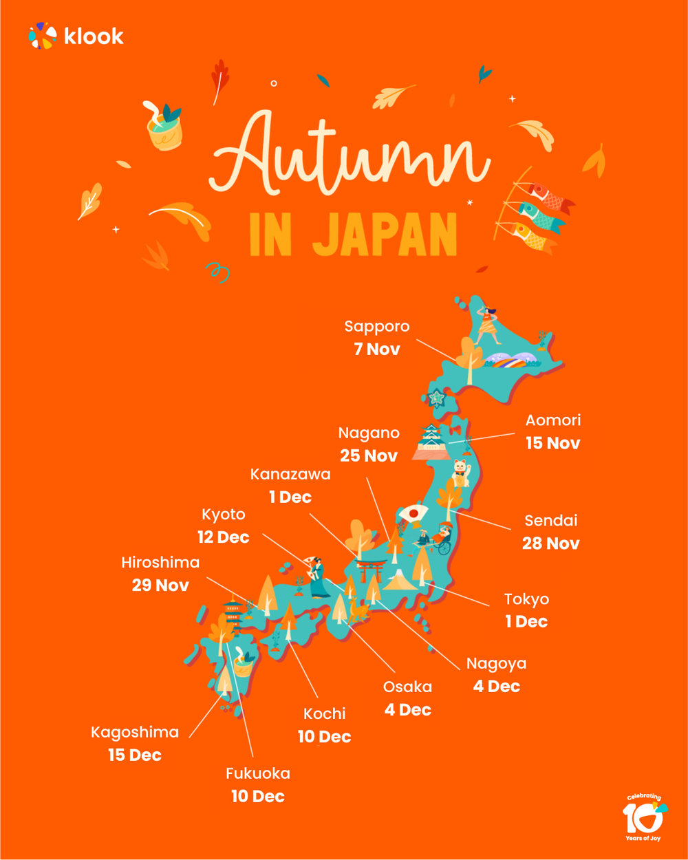 32 Best Places and Tours to See Autumn Leaves in Japan 2024: Official ...