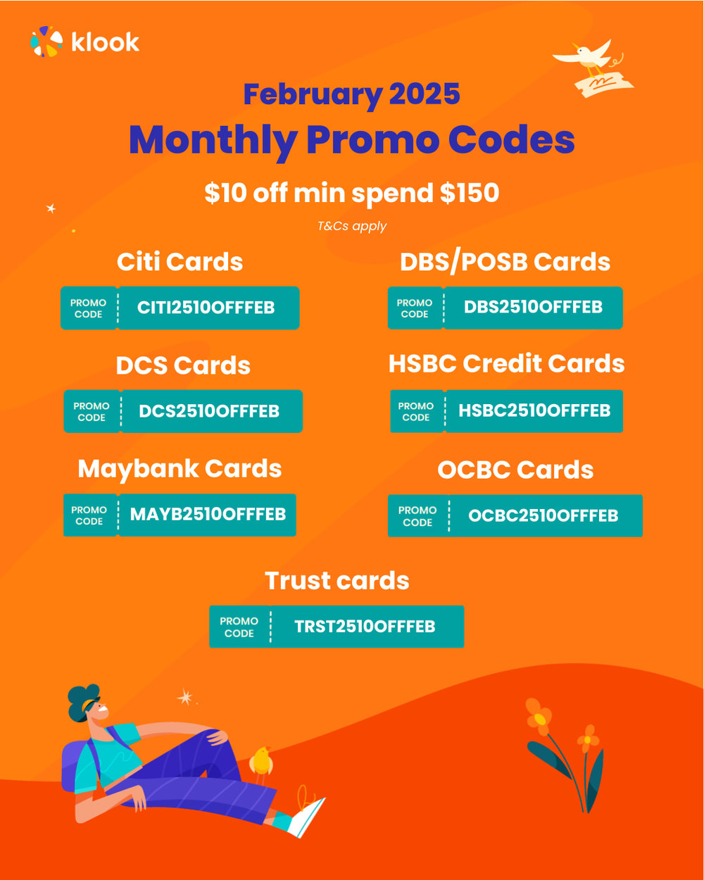 Klook Singapore Promo Codes February 2025 - Klook Travel Blog