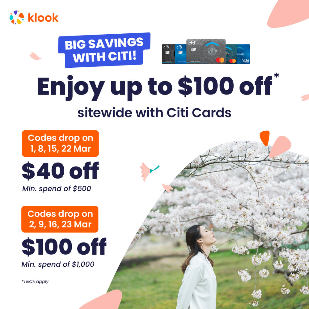 Klook Singapore Promo Codes March 2025: Deals for March School Holidays ...