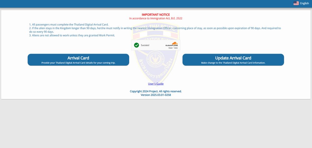 5月1日起入境泰国三天前需填写电子入境卡（TDAC）！入境卡懒人包在这！ - Klook客路博客