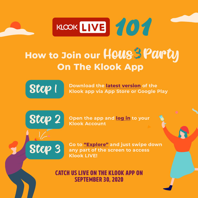 Klook’s Hous3 Party: Promos and Deals to Watch Out For This September ...