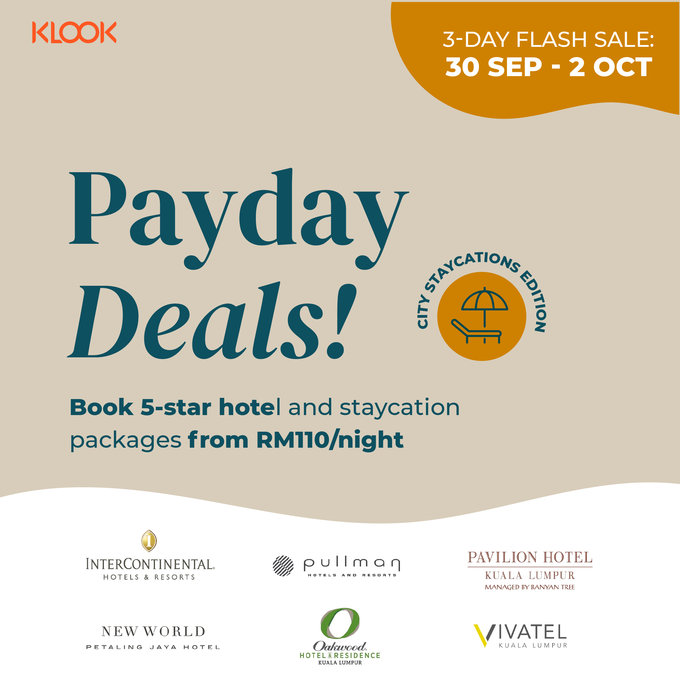 Klook Malaysia Exclusive Promos And Deals: October 2020 - Klook Travel Blog
