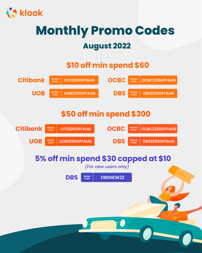 Klook Promo Codes August 2022: Up To $60 Off Activities, 20% Off Travel ...