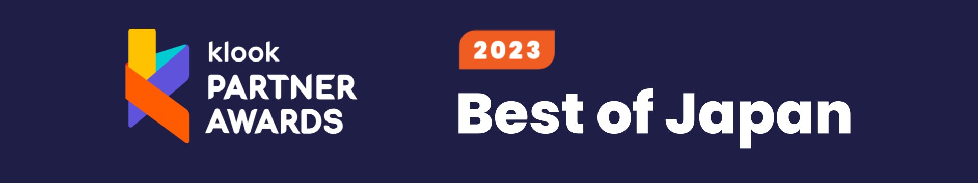 Klook Partner Awards 2023 - Best of Japan