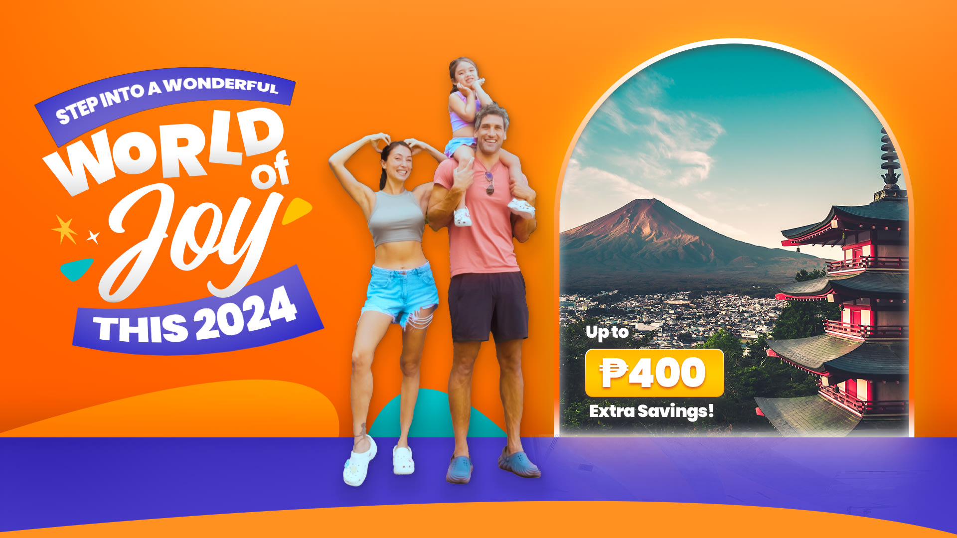 Klook New Year Promos 2024 Wonderful World of Joy