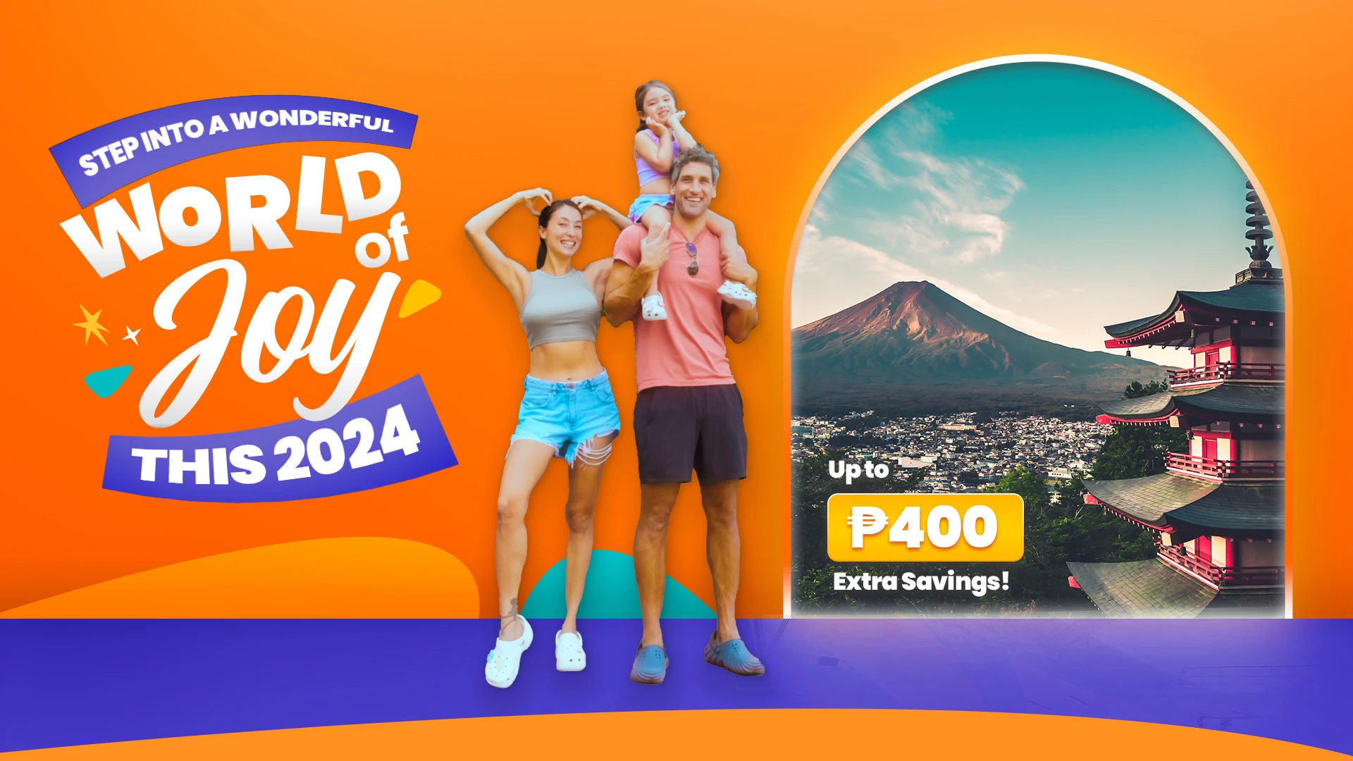 Klook New Year Promos 2024 Wonderful World of Joy