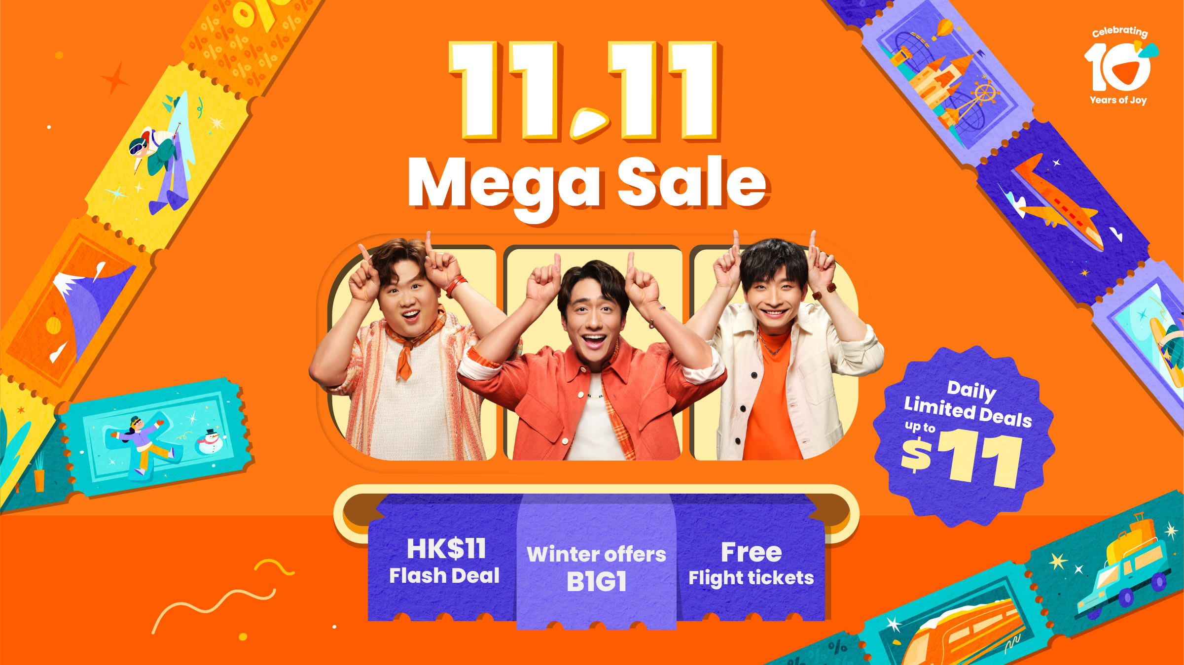 Klook 11.11 Mega Sale: Your Gateway to Incredible Discounts!