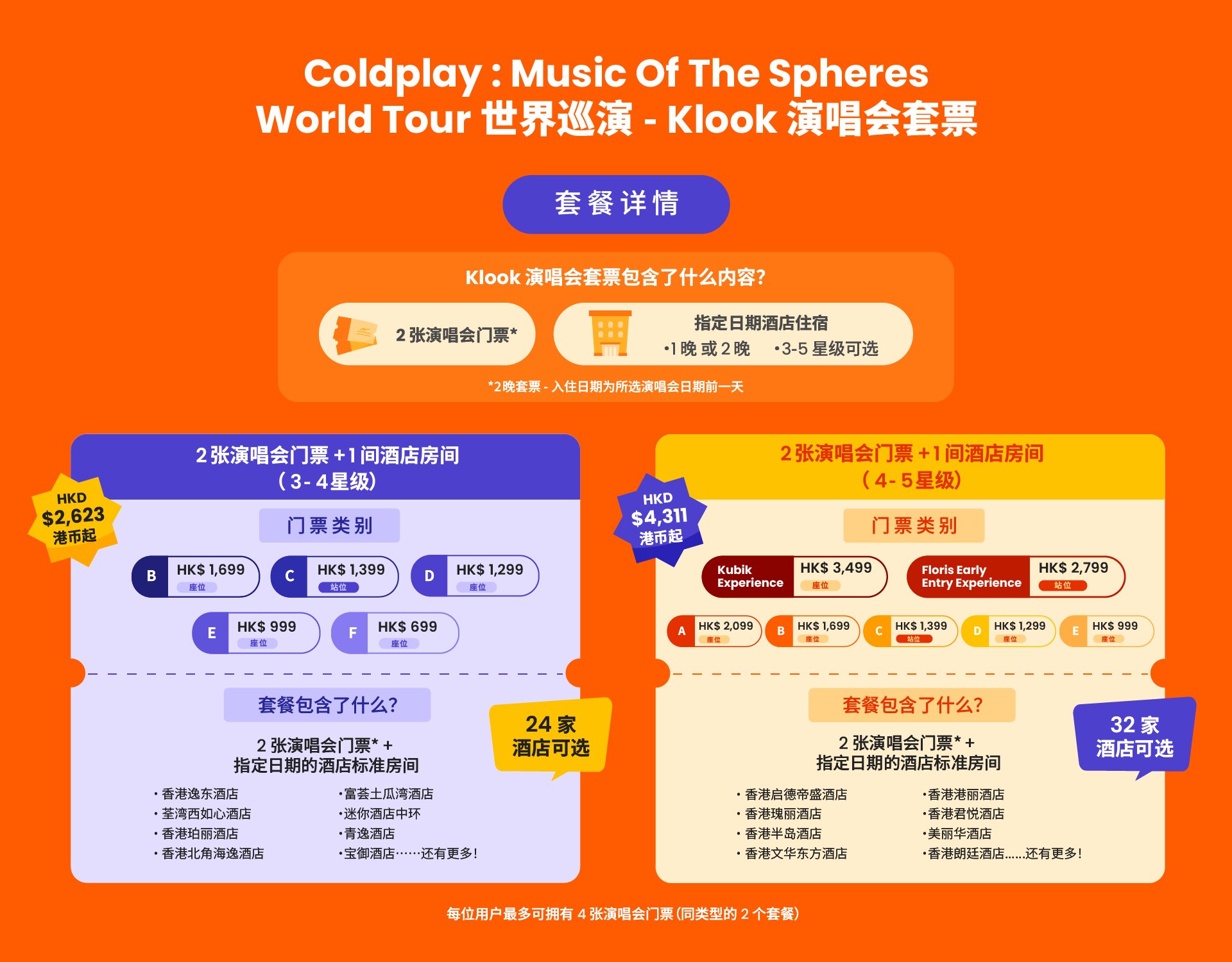 Coldplay : Music Of The Spheres World Tour