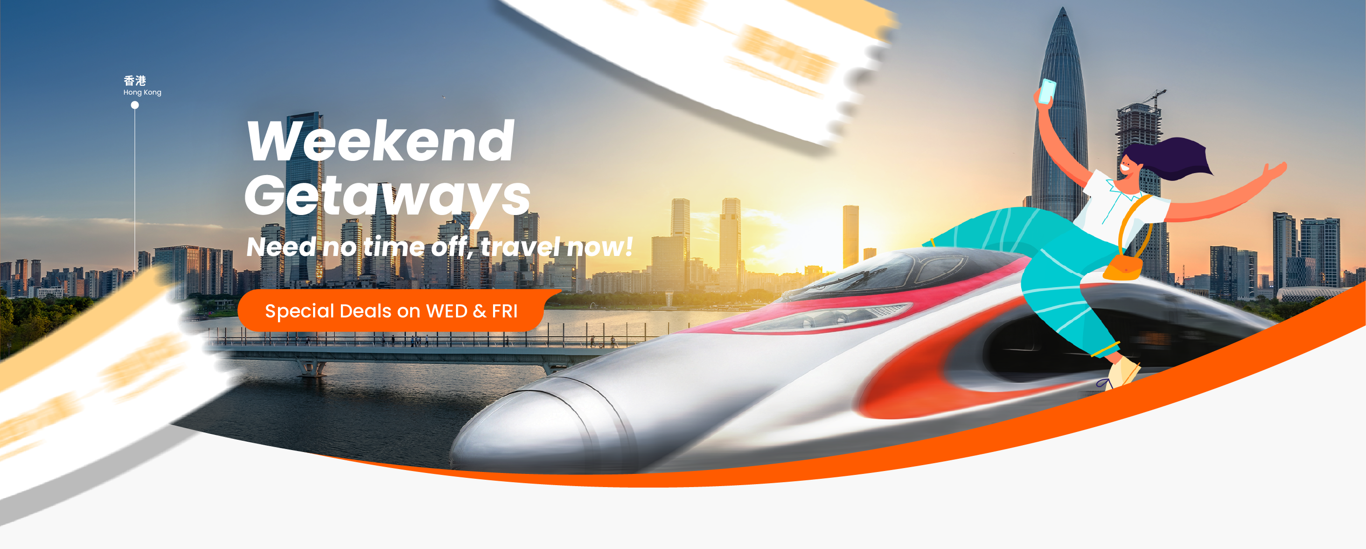 📍Weekend High-Speed Rail Getaway 📍
