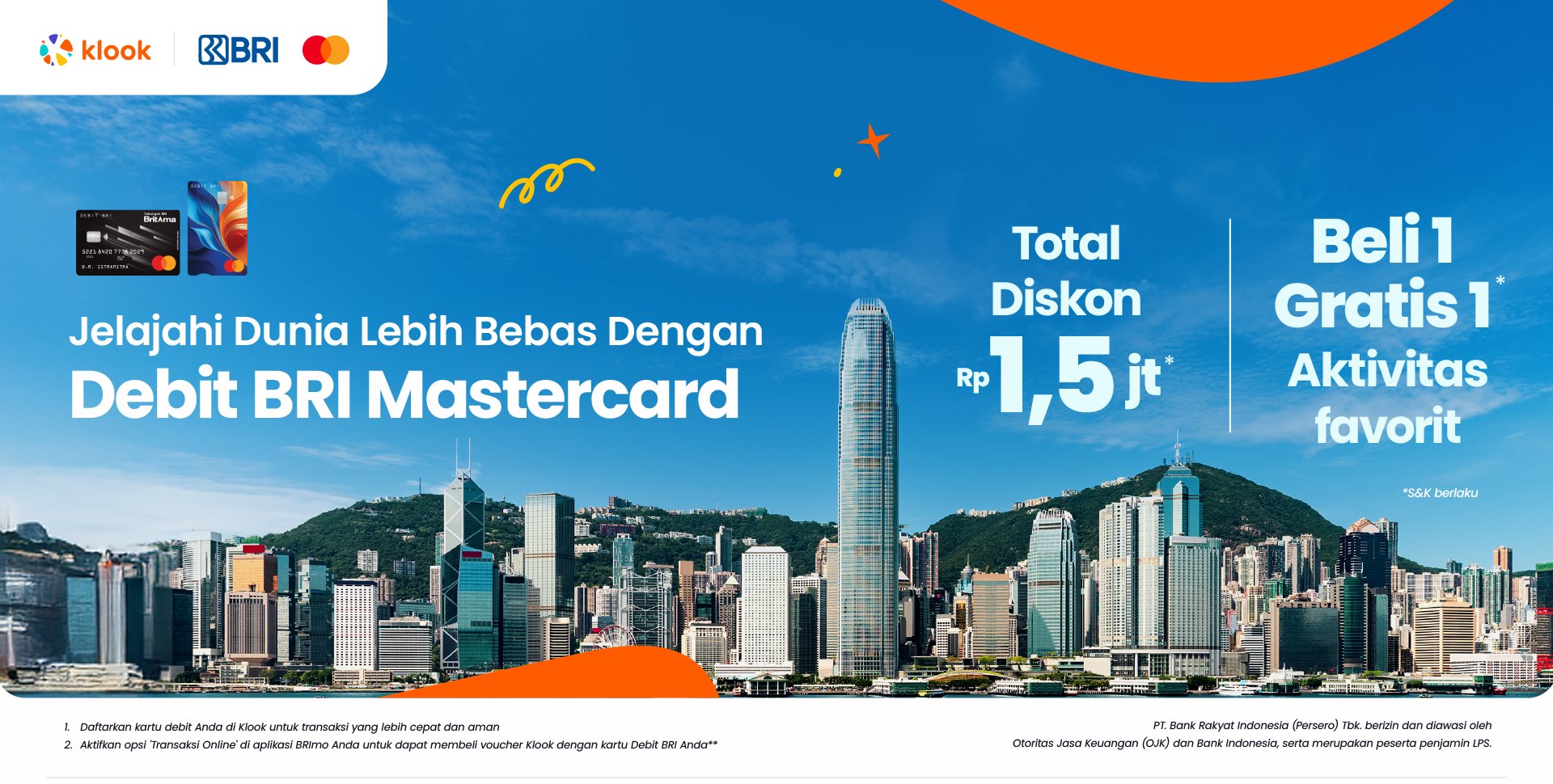 Jelajahi Dunia dengan Debit BRI Mastercard!