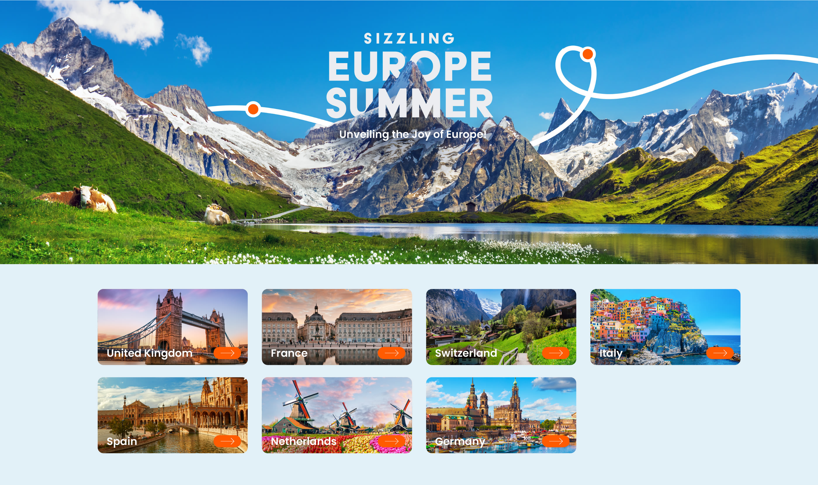 🗺 Sizzling Europe Summer☀️