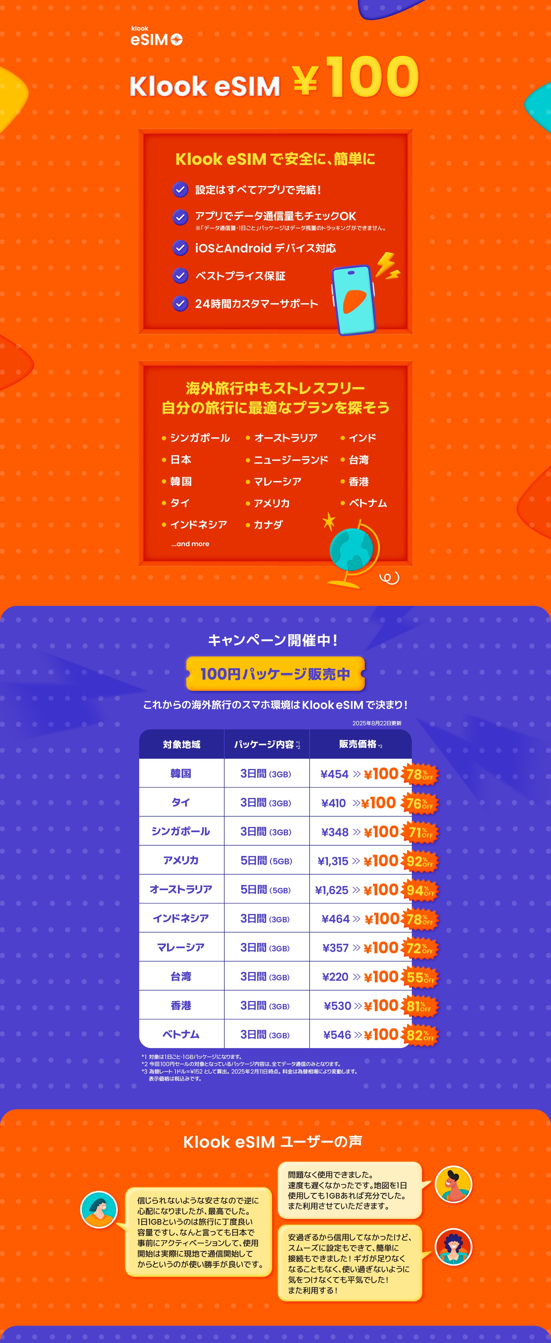 海外旅行！スマホの準備はKlook eSIMで