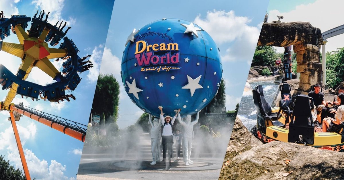 ชี้เป้า 20 เครื่องเล่นที่คุณไม่ควรพลาดในสวนสนุกดรีมเวิลด์ (Dream World ...